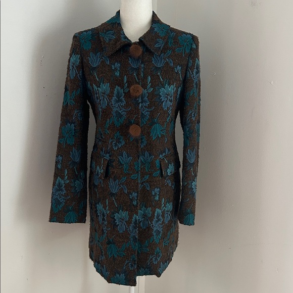 Juliana Collezione | Jackets & Coats | Juliana Colleziana Bluebrown ...